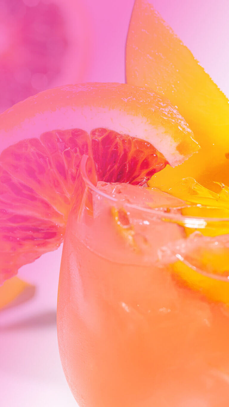Kinky Pink: Passion Fruit, Blood Orange & Mango Flavored Liqueur