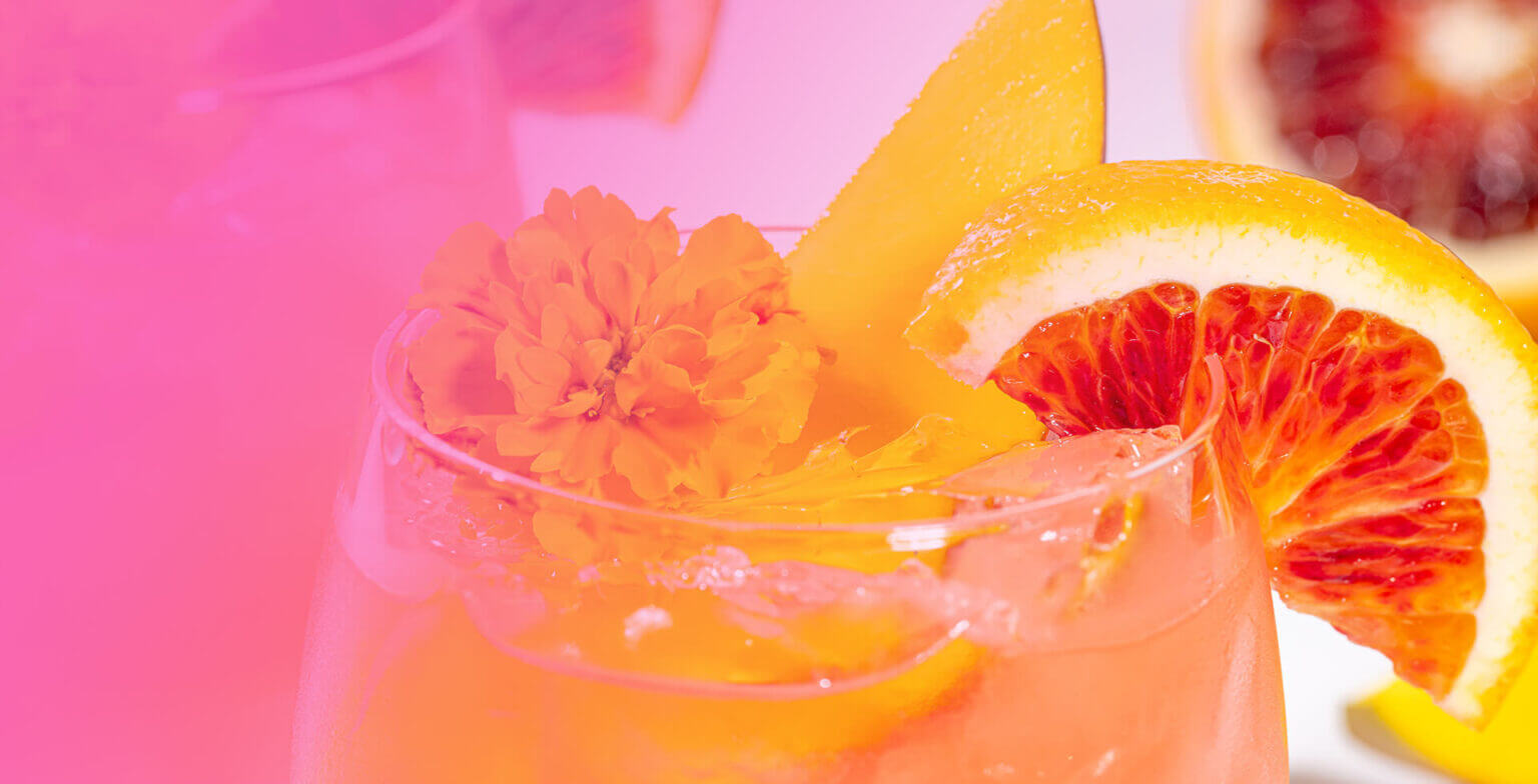 Kinky Pink: Passion Fruit, Blood Orange & Mango Flavored Liqueur